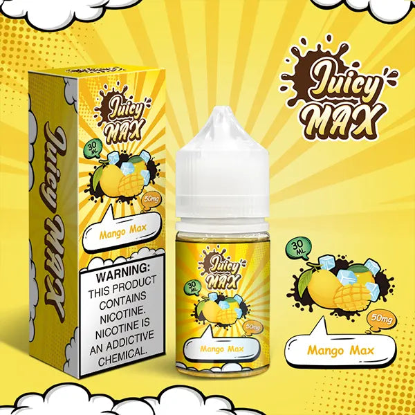 Juicy Max Mango Max 30ml - Salt nic - CHASE MY CLOUD – Chasemycloud