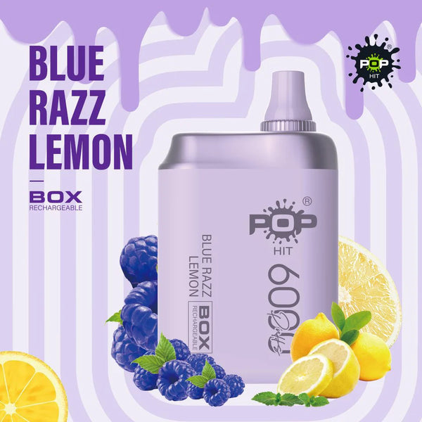 Pop Hit Blue Razz Lemon - 6000 Puffs - CHASE MY CLOUD – Chasemycloud