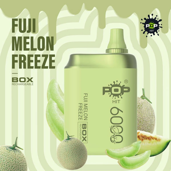 Pop Hit Fuji Melon Freeze - 6000 Puffs - CHASE MY CLOUD – Chasemycloud