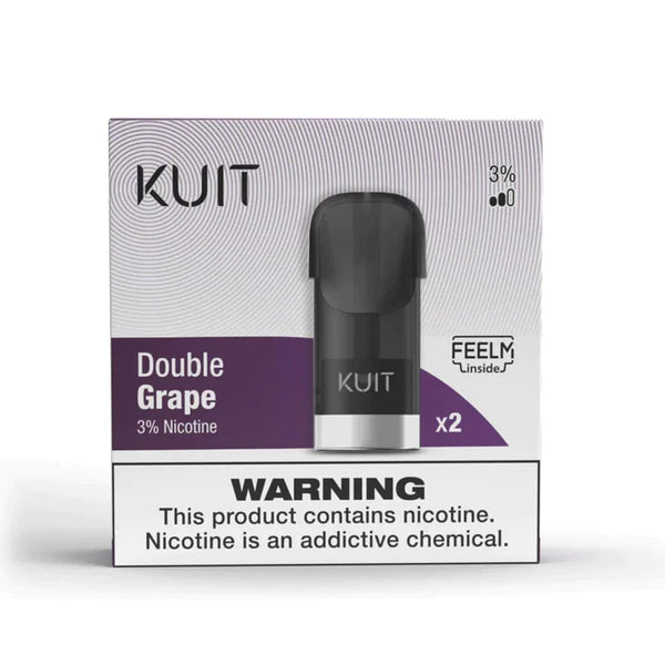 Kuit Double Grape Pod 3% Nicotine - 2ml - CHASE MY CLOUD – Chasemycloud