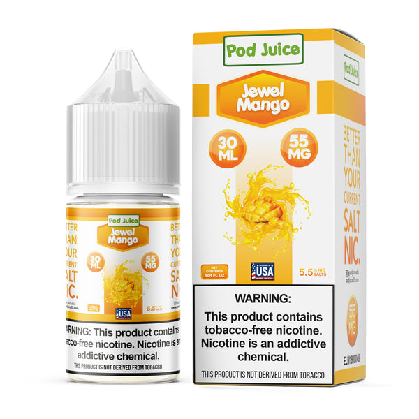 Pod Juice Jewel Mango 30ml - CHASE MY CLOUD – Chasemycloud