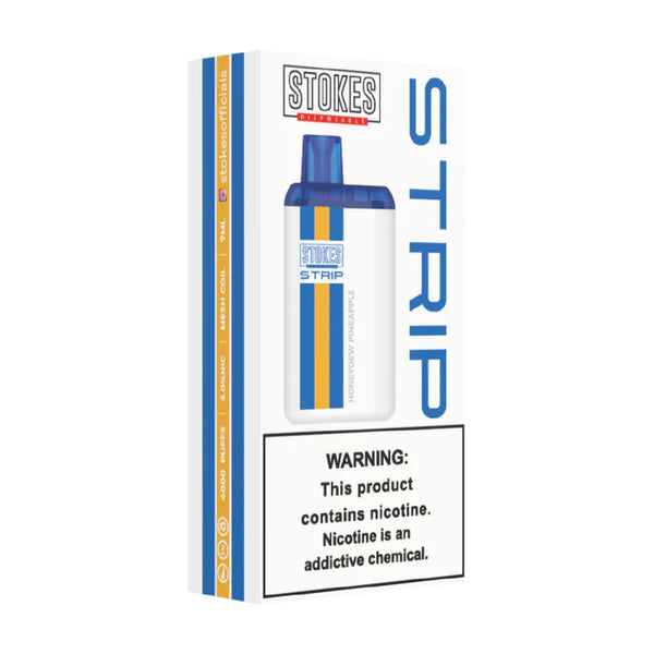 Stokes Strip Honeydew Pineapple Disposable - 1100Mah - 4000 Puffs ...