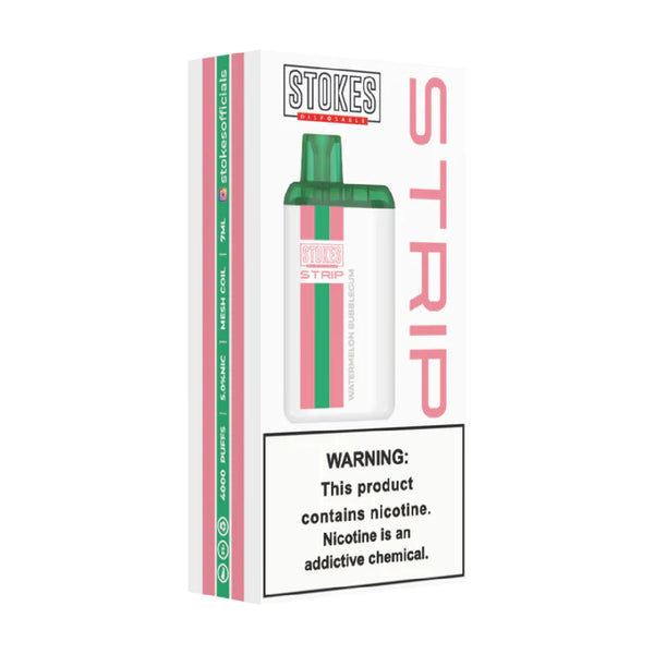 Stokes Strip Watermelon Bubblegum Disposable Vape – Chasemycloud