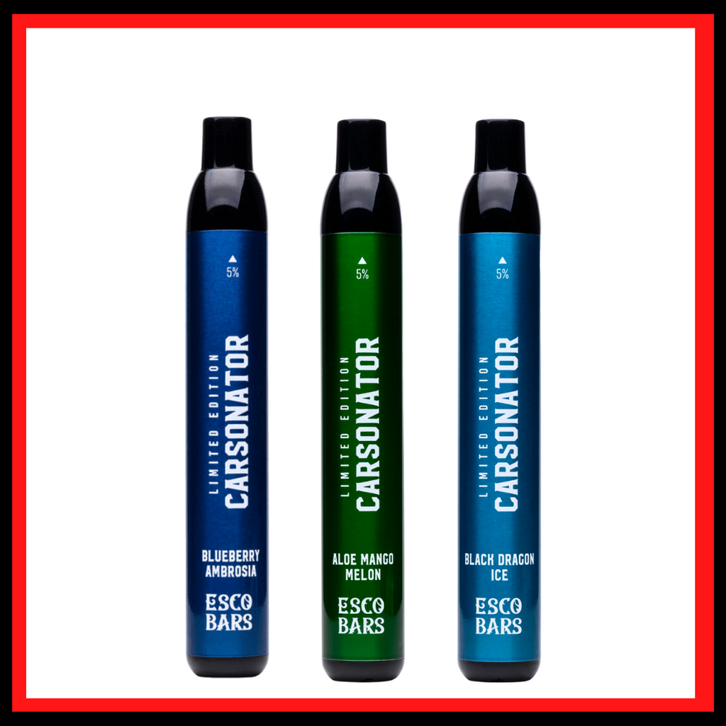 Esco Bar Carsonator Disposable Vape Limited Edition In Pakistan – Chasemycloud