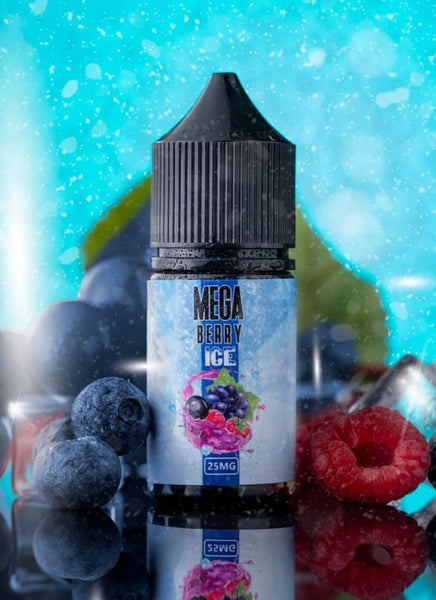 Mega Berry Ice 30ml Salt - Grand E-liquids - CHASE MY CLOUD – Chasemycloud