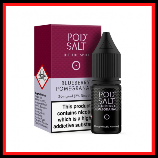 POD SALT BLUEBERRY POMEGRANATE – Chasemycloud